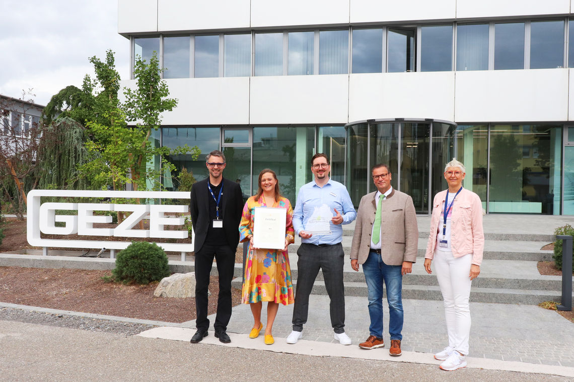 “Taste the south”: GEZE company restaurant honoured for its sustainable ...