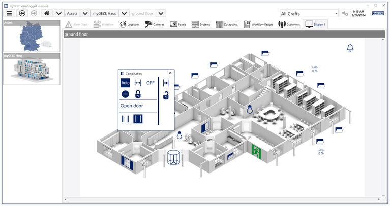 Visualisierungssystem | GEZE