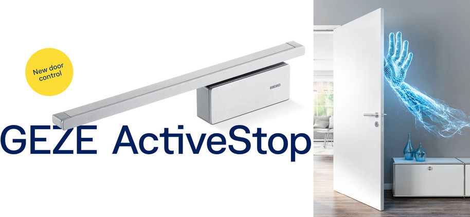 GEZE ActiveStop door stopper | GEZE
