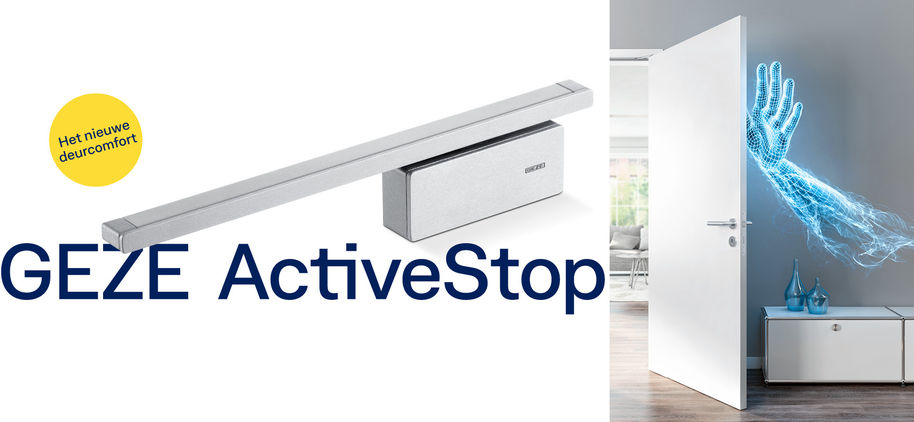 GEZE ActiveStop deurstopper | GEZE