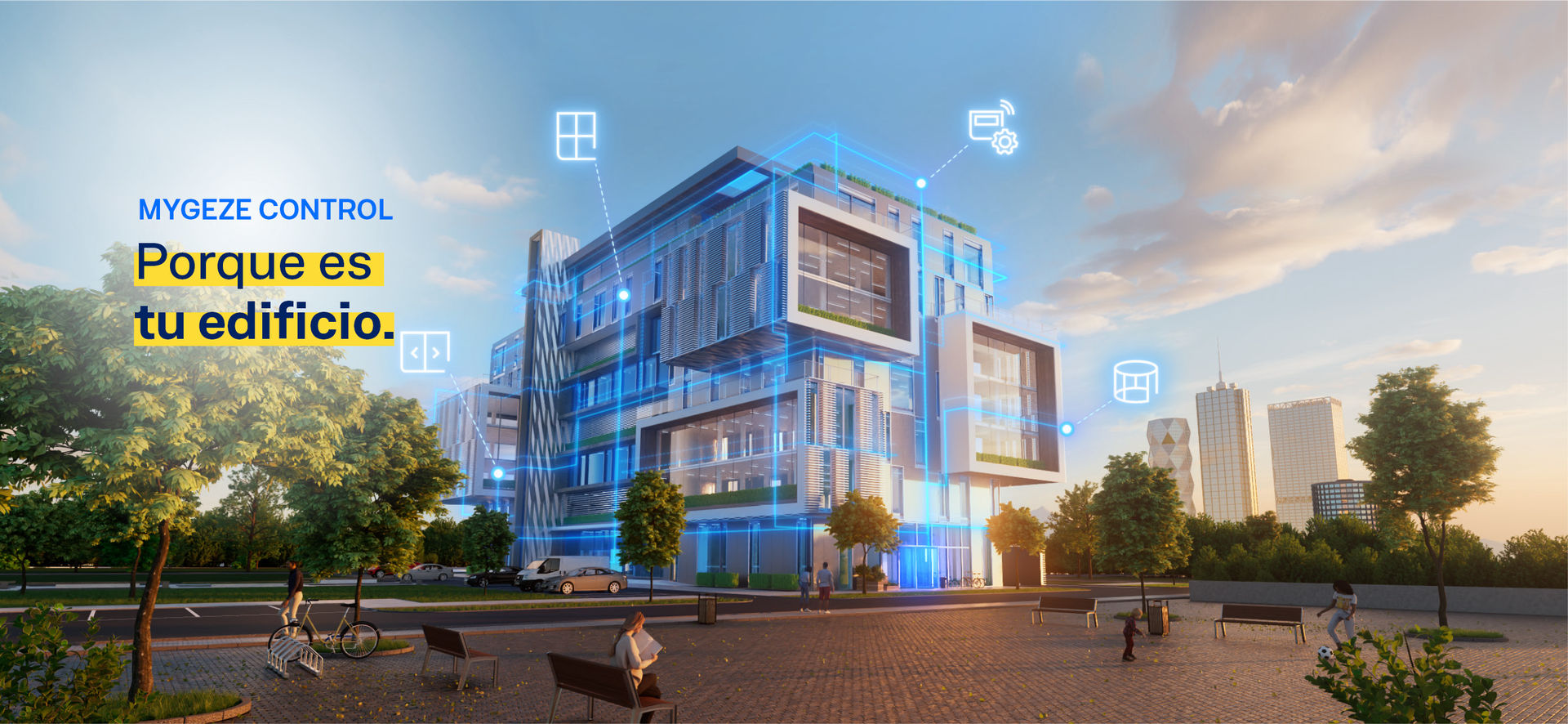 Plataforma Connectivity de myGEZE Control | GEZE