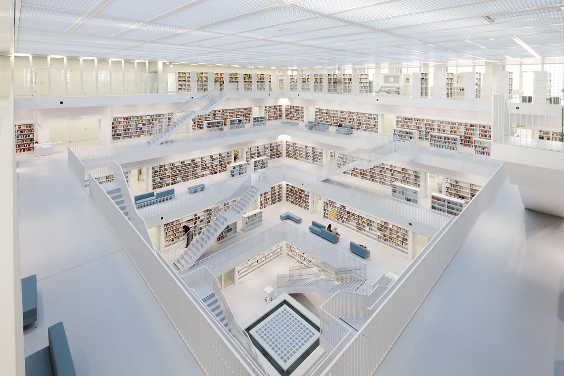 Accessibility for Stuttgart public library | GEZE